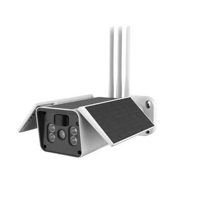 China 2MP FULL HD 4G Solar Camera PIR RADAR Motion Detection Solar Surveillance Camera for sale