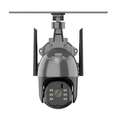 China Intelligence AI Alarm Solar Wifi PTZ Camera 2MP Wireless Solar Security Cameras for sale