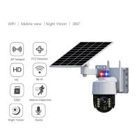 China OEM PTZ WiFi IP CCTV Solar Motion Camera 128G Storage Eco Friendly for sale