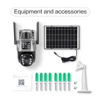 China FCC  OEM Solar Powered Wireless Security Camera Outdoor Cellular 4G LTE Network for sale