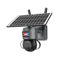 China OEM 4G Lte Solar Security Camera With Sim Card 6MP Low Power Consumption for sale
