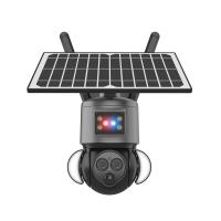 China Human Tracking 4G Solar Battery Camera Night Vision 2 Way Audio Type for sale