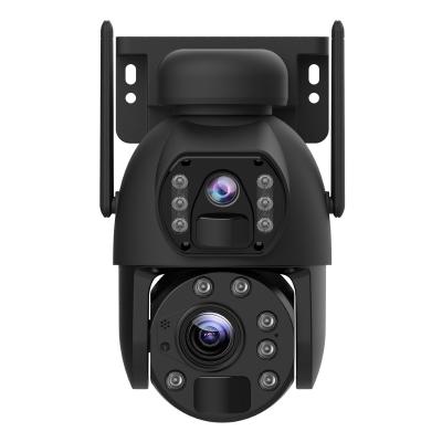 China Wireless Outdoor IP66 6MP Solar Powered Motion Activated Camera Night Vision for sale
