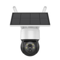 China Ubox 4G Solar PTZ Camera 3MP Solar Home Security Cameras 128GB for sale