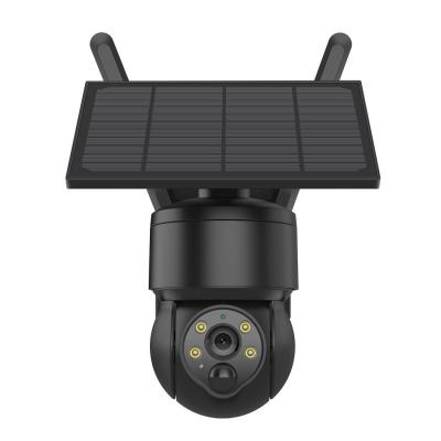 China HD 3MP Solar Motion Camera Smart Alarm Low Power 7500mAh Battery Powered for sale