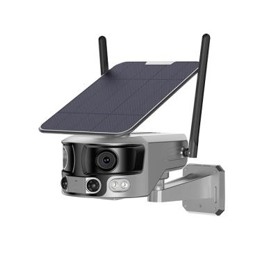 China Fisheye Lens 8MP WIFI Solar Camera for sale