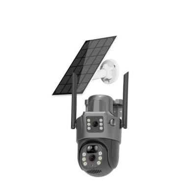 China FCC  1080P Low Power Wifi Solar Camera With Solar Panel Battery Rainproof for sale