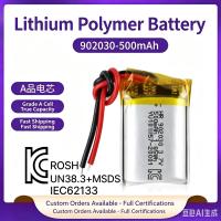 China 802540 800mAh 3.7V Grade A Lithium Polymer Battery LiPo Pouch Cell with PCB Custom OEM Rechargeable Battery for sale