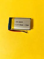 China 602035 3.7V 430mAh Lithium Polymer Battery for Night Lights Small Digital Devices for sale