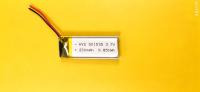 China HYS 501535 3.7V 230mAh 0.851Wh Lithium Polymer Battery 5.0x15x35mm Pouch LiPo Cell for Music Equipment Headset for sale