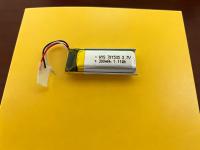 China 3.7V 300mAh 701535 LiPo Pouch Cell 1.11Wh Rechargeable Battery with 10K NTC Temperature Control for sale