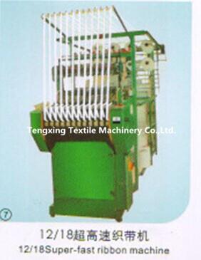 China zipper tape weaving machine for garments,cowboy,underwear,shoes,ornaments etc. for sale