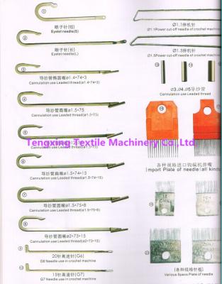 China textile spare parts  for crochet knitting machine for sale