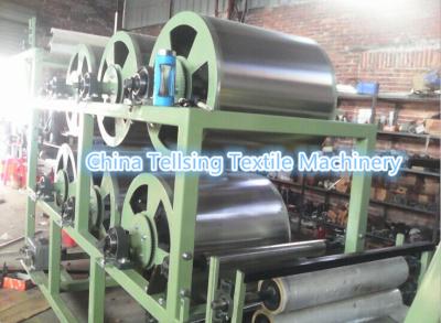 China 6 cylinder electrical heating ironing machine for ribbon,webbing,elastic tape,band,belt for sale