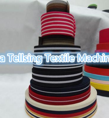 China top quality 50mm elastic band machine China company Tellsing for textile fabric plant for sale