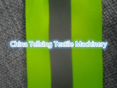 China top quality 50mm reflective tape machine China supplier Tellsing for textile fabric plant for sale