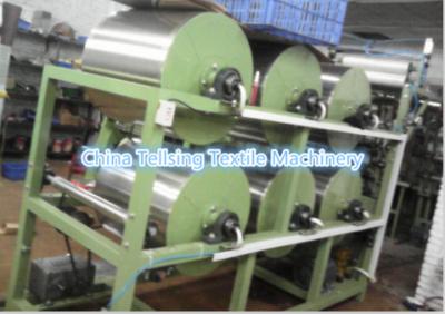China top quality 6 cylinders  finishing and starching machine for woven ribbon, elastic webbing,belt China factory Tellsing for sale