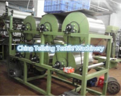 China top quality 6 cylinders  finishing and starching machine for woven ribbon, elastic webbing,belt China factory Tellsing for sale