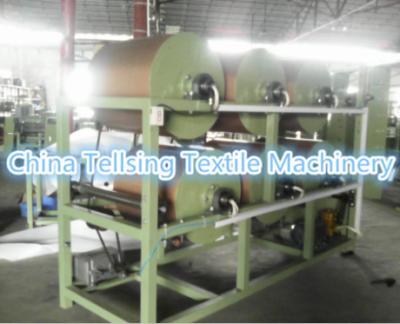 China top quality 6 cylinders  finishing and starching machine for woven ribbon, elastic webbing,belt China factory Tellsing for sale