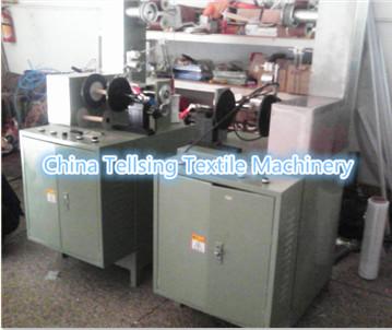 China Tellsing coiling machine for ribbon,webbing,tape,stripe,riband,band,belt,elastic tape etc. for sale