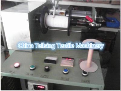 China Tellsing coiling machine for ribbon,webbing,tape,stripe,riband,band,belt,elastic tape etc. for sale