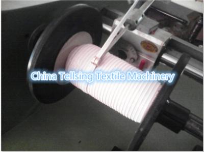 China Tellsing coiling machine for ribbon,webbing,tape,stripe,riband,band,belt,elastic tape etc. for sale