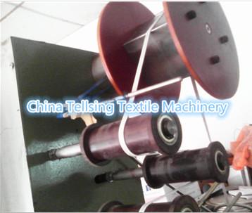 China Tellsing coiling machine for ribbon,webbing,tape,stripe,riband,band,belt,elastic tape etc. for sale