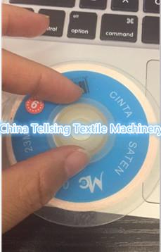China coiling machine in sales for packing ribbon,webbing,strap,riband,band,belt,elastic tape for sale
