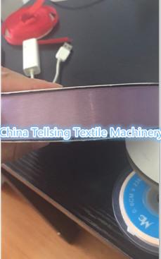 China coiling machine in sales for packing ribbon,webbing,strap,riband,band,belt,elastic tape for sale