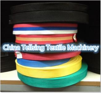 China coiling machine in sales for packing ribbon,webbing,strap,riband,band,belt,elastic tape for sale