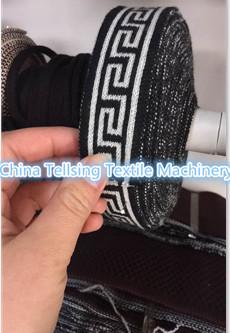 China coiling machine in sales for packing ribbon,webbing,strap,riband,band,belt,elastic tape for sale