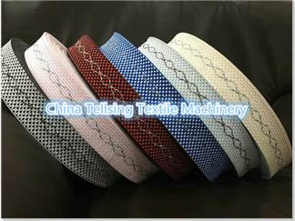 China coiling machine in sales for packing ribbon,webbing,strap,riband,band,belt,elastic tape for sale