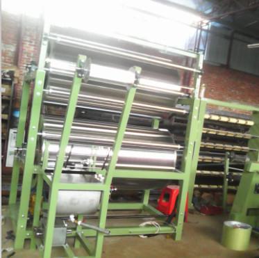 China top quality 2 cylinders finishing and starching machine electric heating  for zipper tape, ribbon lace,webbing sling for sale