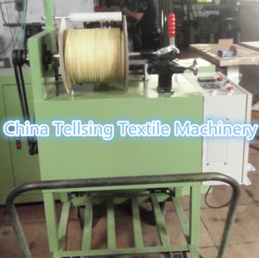 China Good quality Tellsing coiling  machine in sales  for ribbon,webbing,tape,strip,riband,band,belt,elastic tape etc. for sale