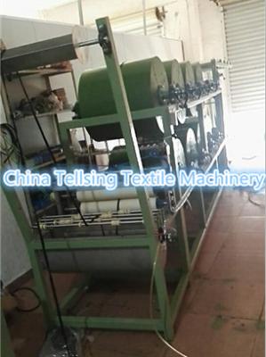 China top quality 8 cylinders finishing and starching machine electric heating  for zipper tape, ribbon lace,webbing sling for sale