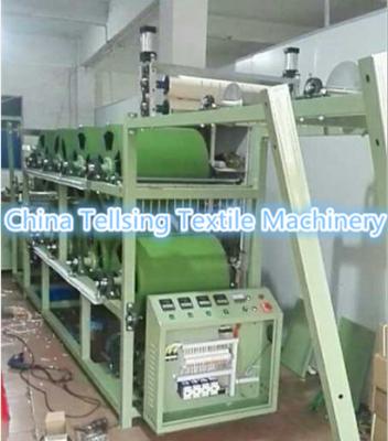 China top quality 8 cylinders finishing and starching machine electric heating  for zipper tape, ribbon lace,webbing sling for sale