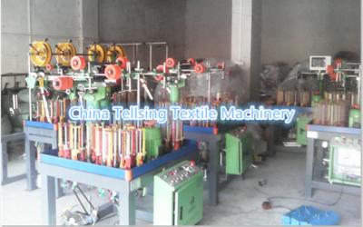 China top quality elastic rope braiding machine China supplier  tellsing for making strap,strip,sling,lace,belt,band,tape etc. for sale