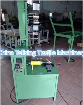 China Good quality Tellsing coiling  machine in sales  for ribbon,webbing,tape,strip,riband,band,belt,elastic tape etc. for sale
