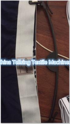 China good quality tellsing brand crochet elastic tape machine for cowboy,shoe,leather,garments for sale