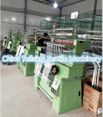 China good quality tellsing brand crochet elastic tape machine for cowboy,shoe,leather,garments for sale