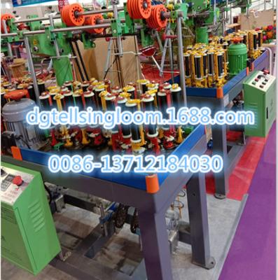 China top quality high speed braiding machine China supplier  tellsing for making strap,strip,sling,lace,belt,band,tape etc. for sale