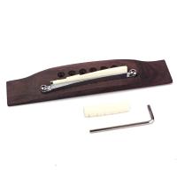 China 6 Strings Acoustic Guitar Bridge Saddle Shims 72MMM Cradle Insert With Wrench for sale