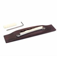 China 6 Strings Acoustic Guitar Bridge Saddle Shims 72MMM Cradle Insert With Wrench for sale