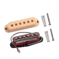 China Alnico 5 Humbucker Electric Guitar Humbucker Pickups Set with Neck Middle Bridge for ST GB Noiseless for sale
