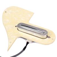 China Plastic Cover Single Coil Mandolin Pickup Pickguard Pickups 3 Ply for sale