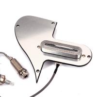 China Plastic Cover Single Coil Mandolin Pickup Pickguard Pickups 3 Ply for sale
