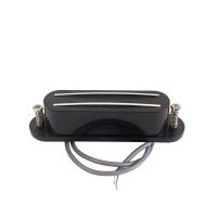 China 8.7K DC Resistance Mandolin Humbucker Pre Wired Double Coil Black Cover for sale