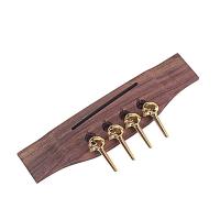 China Ogdni Acoustic Guitar Bridge For Ukulele And Bass Guitar With 4 Pins for sale