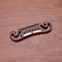 China 10.8MM String Spacing Acoustic Guitar Bridge Blank Rosewood Plate Easy To Install for sale