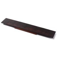 China Sturdy 80*3mm Slotted Guitar Bridge Replacement Burlywood Color for sale